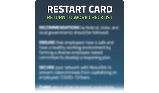 Restart Card - Return To Work Checklist - DOWNLOAD